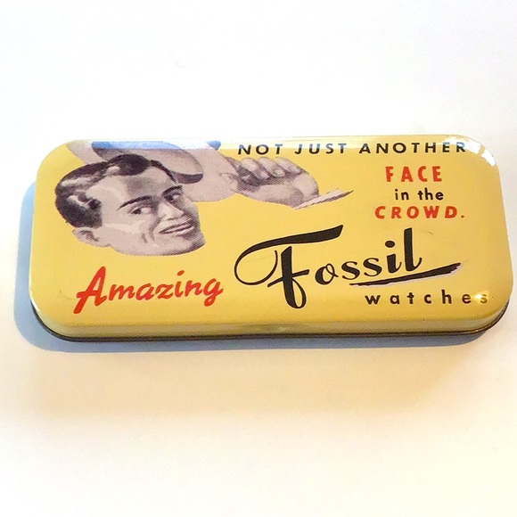 Fossil | Storage & Organization | Vintage Fossil Tin 991 | Poshmark